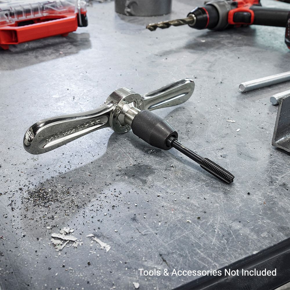 Milwaukee 49225653 2-in-1 Hex-LOK™ Threading Handle and Tap Collet