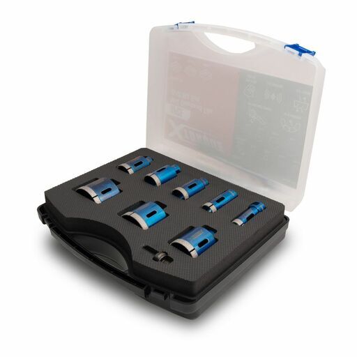 Xtorque XTBS8 8pce M14 Diamond Tile Drill Bit Set