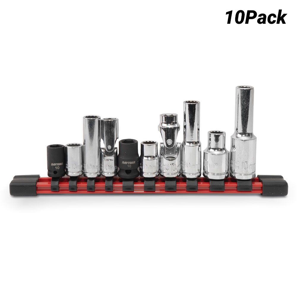 Daytona D10SS10 10pce 10mm Drive Essential Socket Set