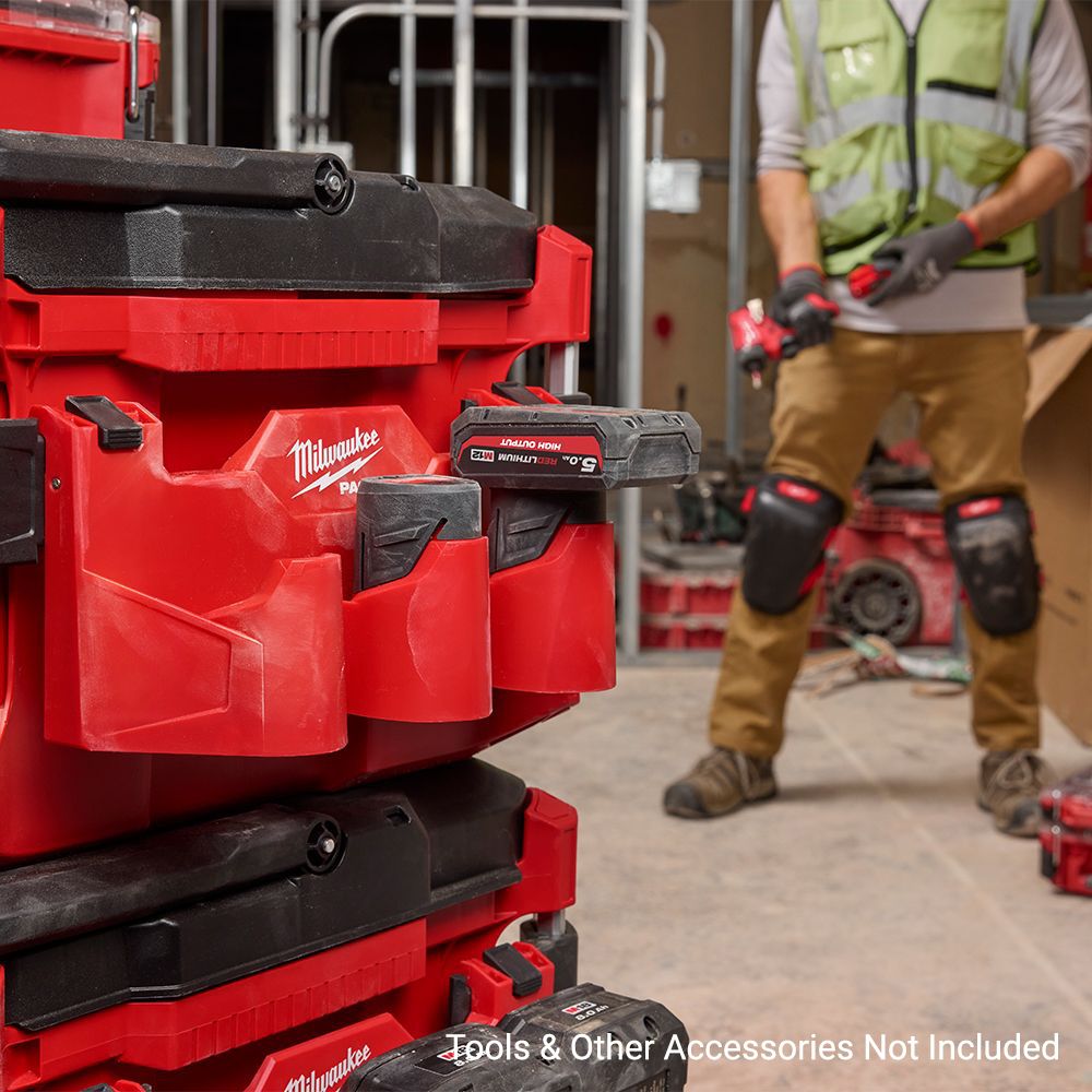 Milwaukee 48228604 PACKOUT Tool Box M12 Battery Attachment
