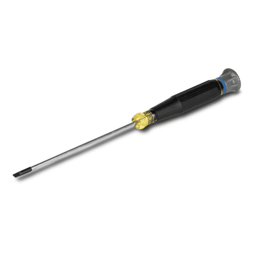 Klein A-6254 1/8" Slotted Precision Screwdriver with 4" Shank