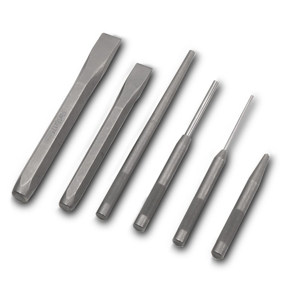 Daytona DPC06 6Pce Metric Punch And Chisel Set