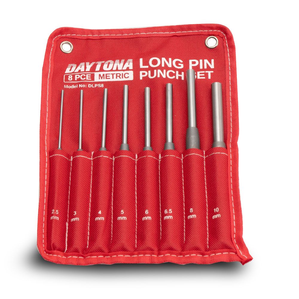 Daytona DLPS8 8Pce Long Pin Punch Set