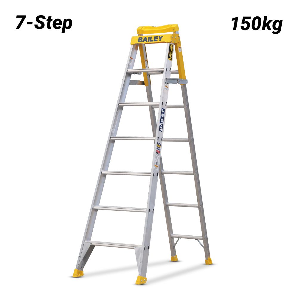 Bailey FS14091 7-Step 150kg PRO Aluminium Punchlock Step Ladder