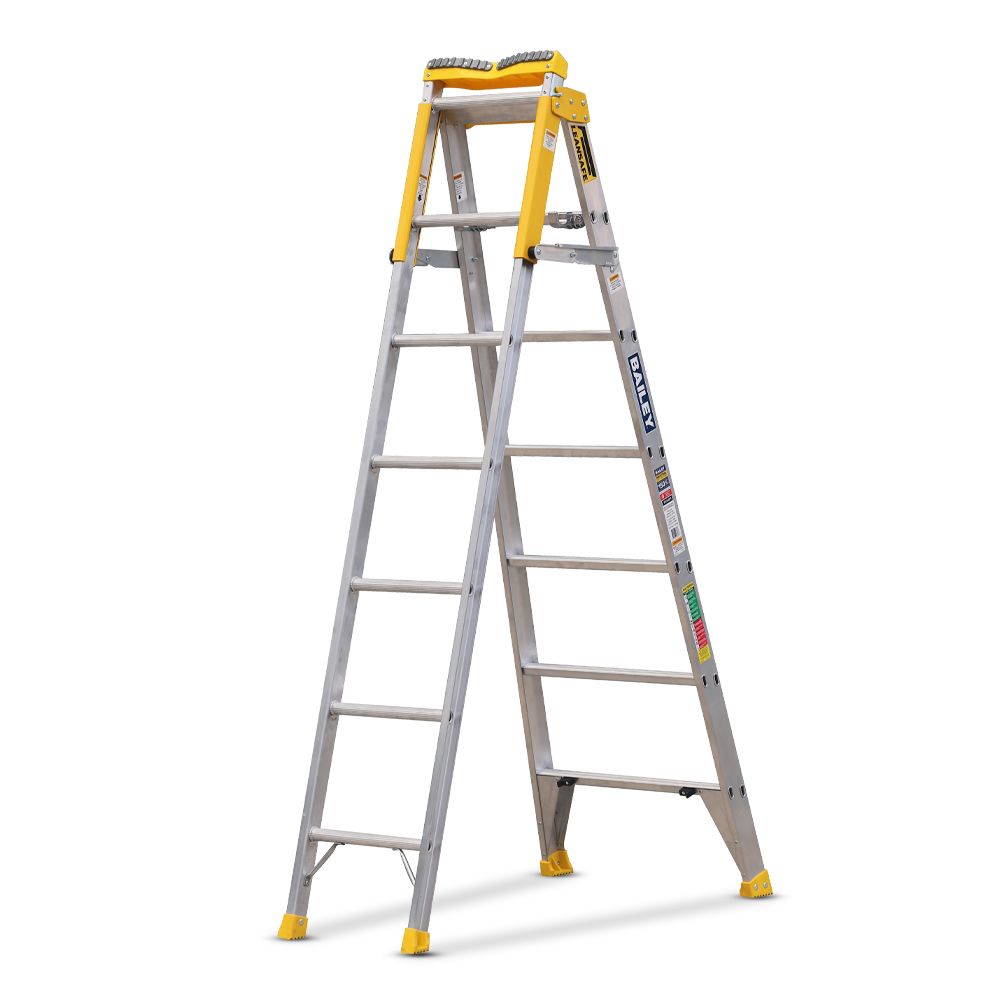 Bailey FS14091 7-Step 150kg PRO Aluminium Punchlock Step Ladder