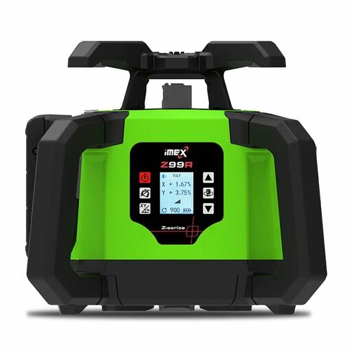 Imex 012-Z99R 18V 4.0Ah Red Beam Dual Grade Rotary Laser Level Kit