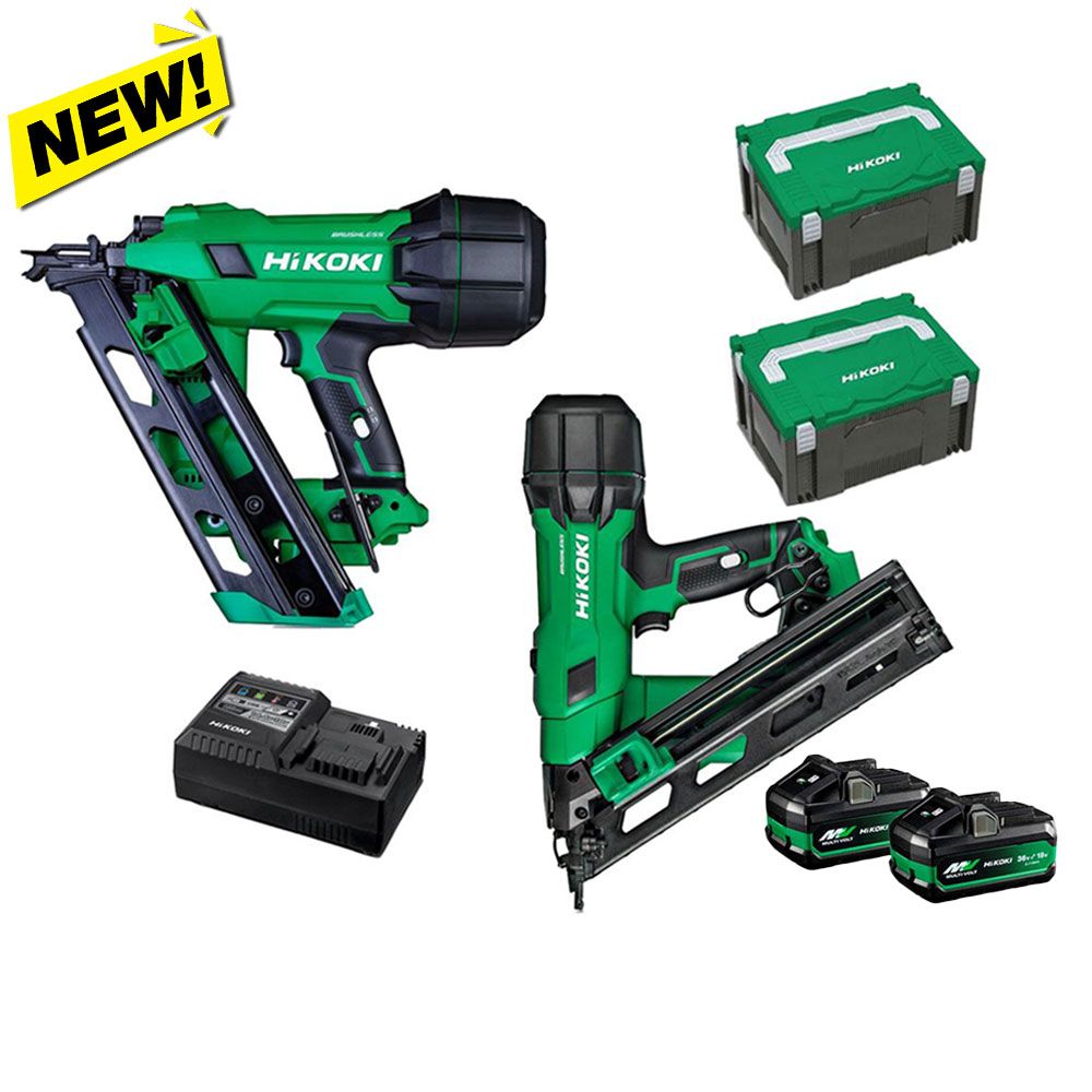 HiKOKI FRAMERPROPACK(HRZ) 18V 5.0Ah / 36V 2.5Ah Li-ion Cordless ...