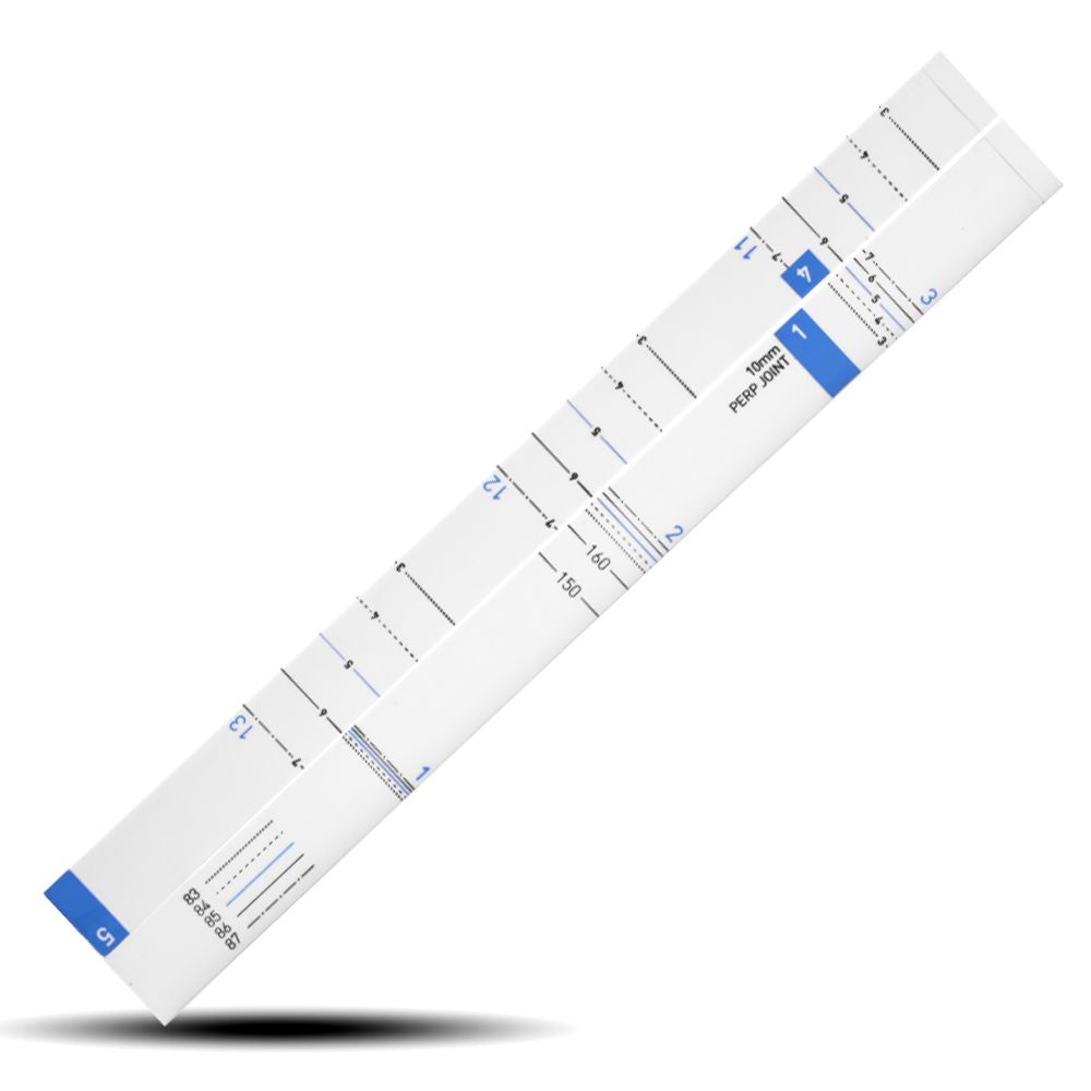 OX Tools OX-P509013 PRO 1200mm Metric Tuff Rule - White | Brick Gauge