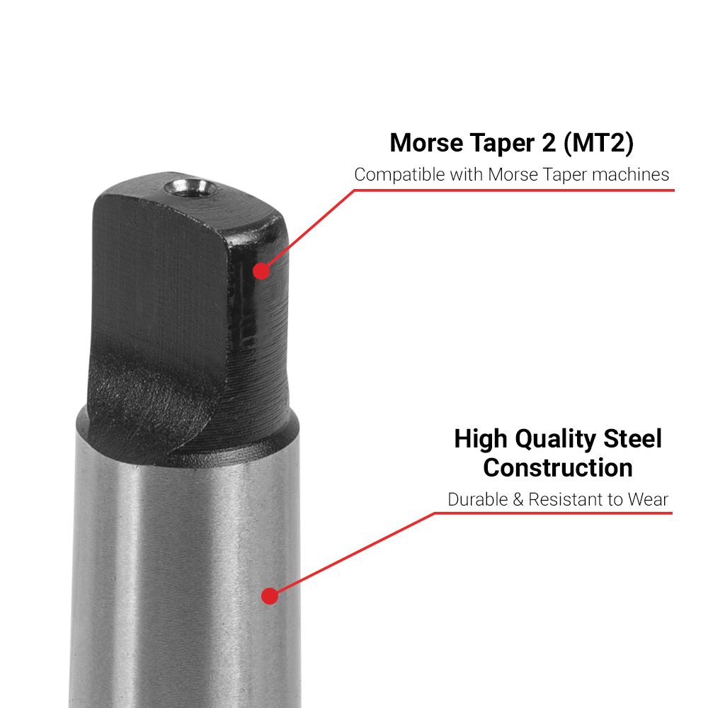 Xtorque XMT2 MT2 Drill Chuck Arbor