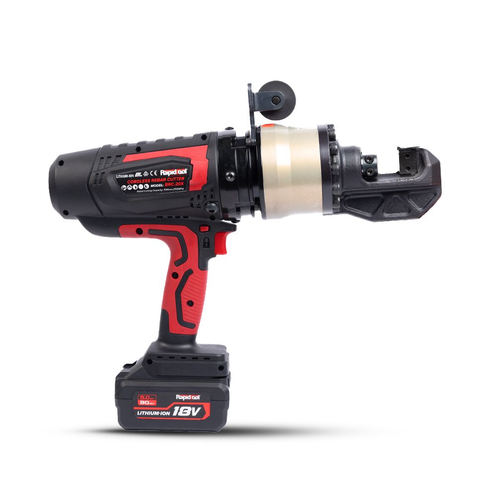 RAPIDTOOL BRC-20X 18V 5.0Ah Li-ion Cordless 20mm Rebar Cutter Combo Kit