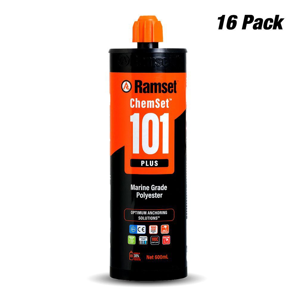 Ramset 16XC101S (Chemset™ 101) 600ml Marine Grade Anchoring Injection ...