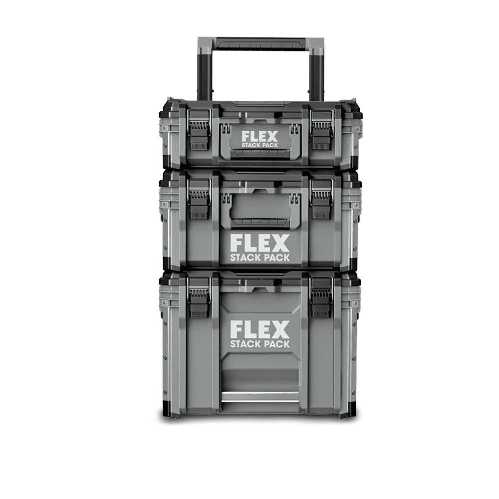 Flex FSMA1101-3 3pce STACK PACK Storage System Set