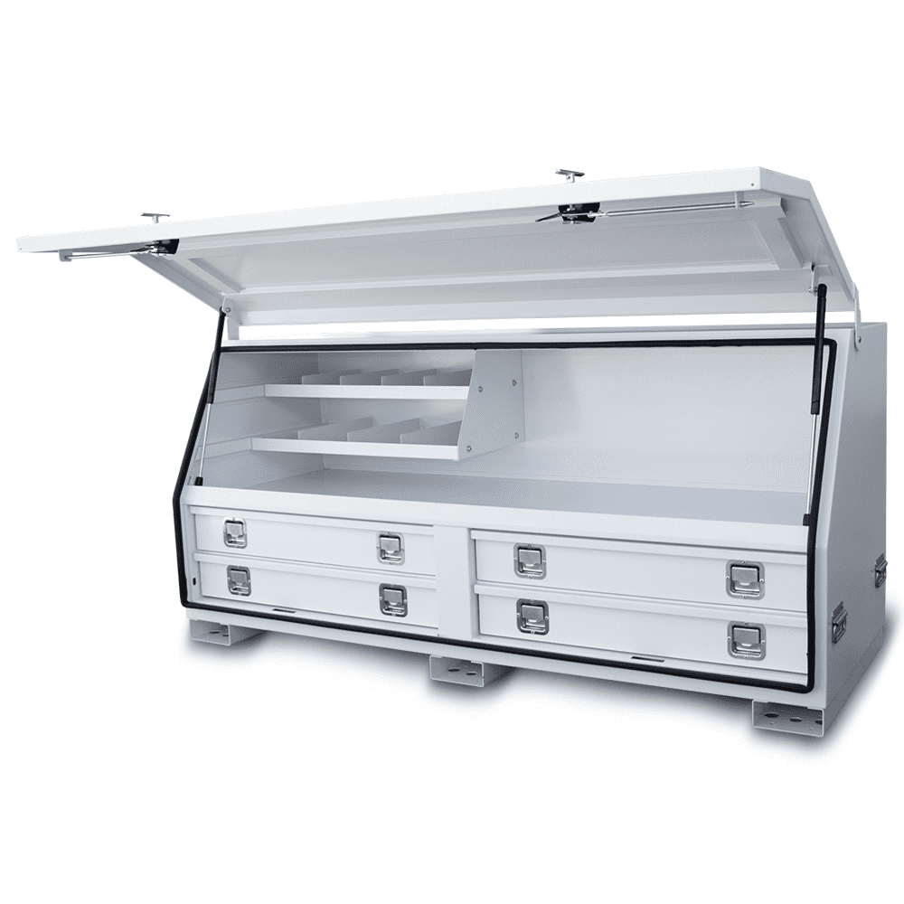 SP Tools SP50332 378pce Metric / SAE Truck Box Tool Kit - White