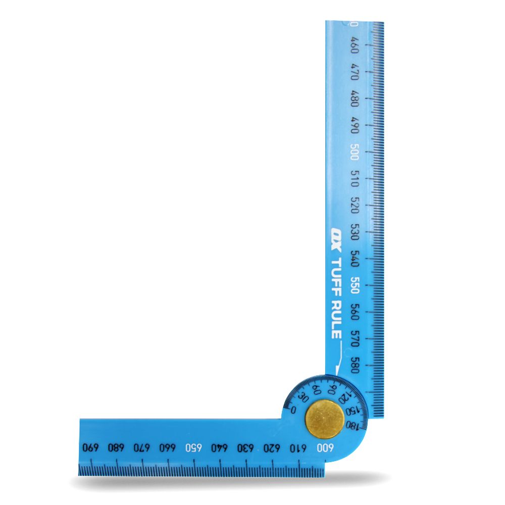 OX Tools OX-P509032 OX Pro 1200mm Metric Tuff Rule - Blue