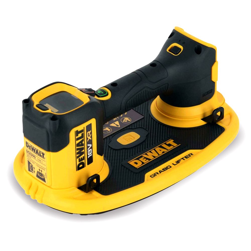 DeWalt DCE590N-XJ 18V Li-ion Cordless Vacuum Grabo Suction Lifter ...