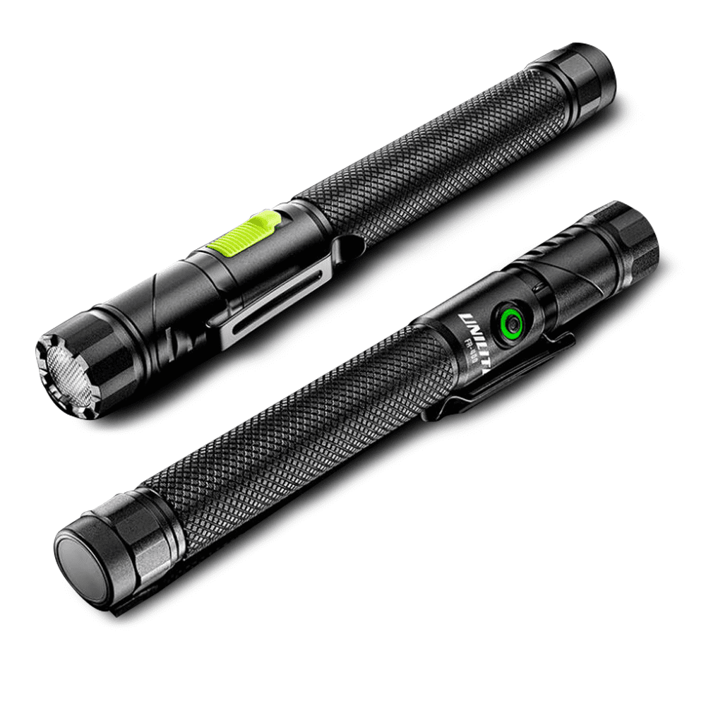 UNILITE FR-400 400 Lumens Rechargeable Hand Torch with 90º Rotational Head