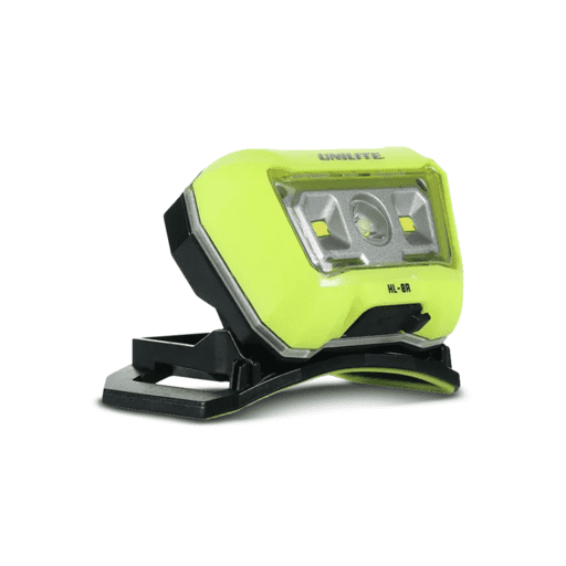 UNILITE HL-8R Dual Beam Sensor Head Torch (475 Lumens) Rechargeable