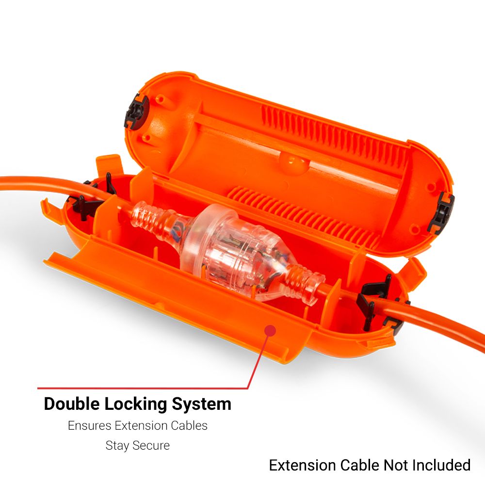 Bayer BBIP44 IP44 Weatherproof Extension Lead Protection Connection Box