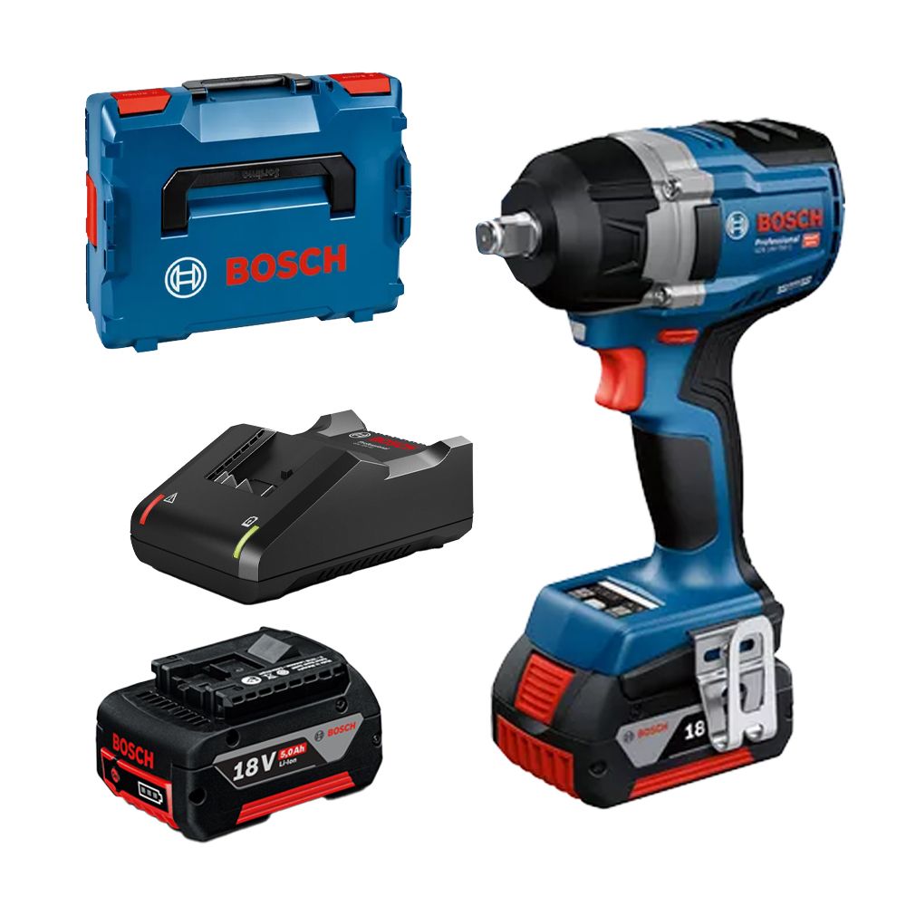 Bosch GDS 18V-750 C (0.601.9L9.040) 18V 5.0Ah Li-ion Cordless Brushless ...