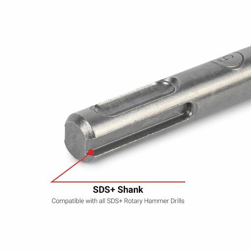 MAGNUS M51104 5MM X 110MM SDS Plus 4 Cutter Drill Bit