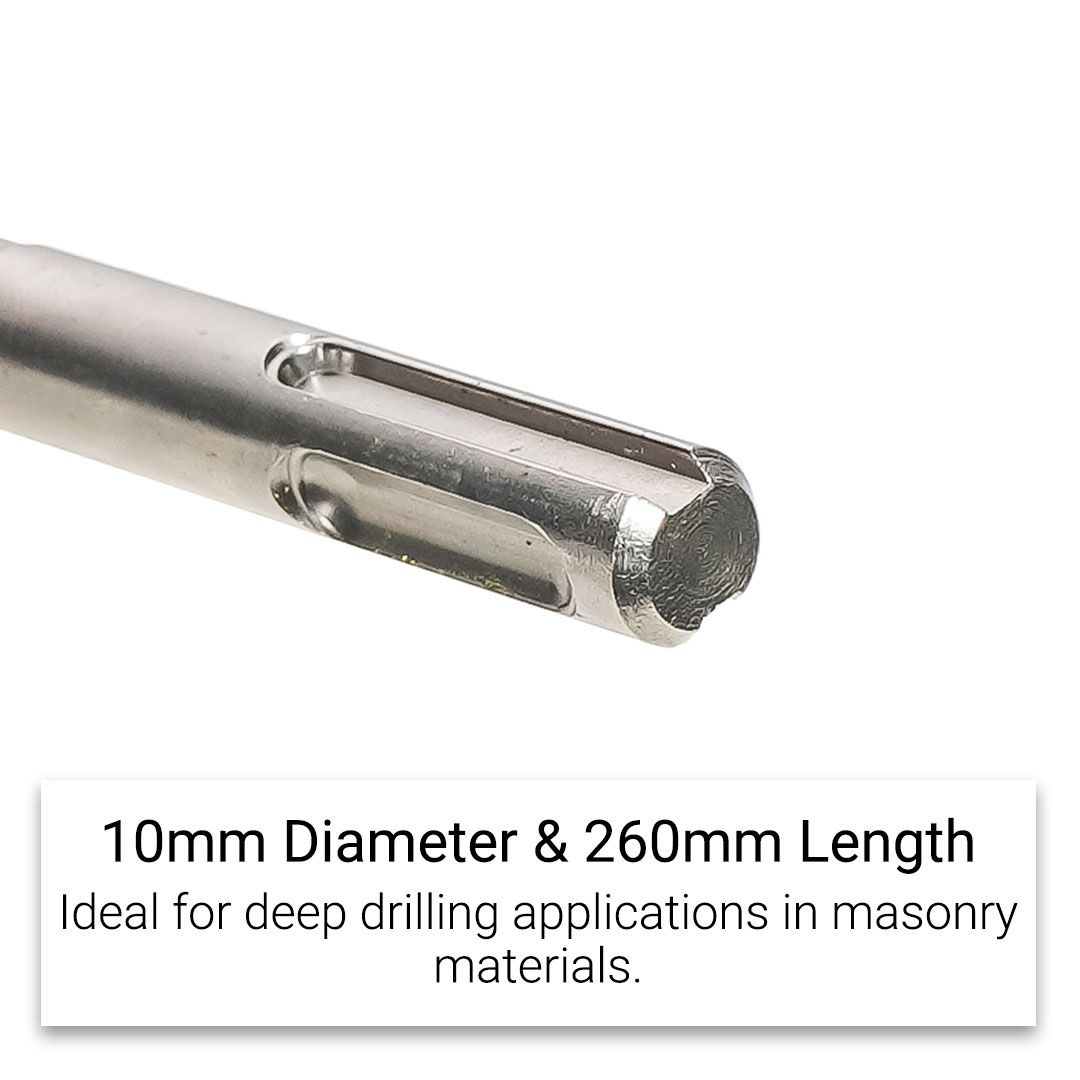 MAGNUS M102604 10mm X 260mm SDS Plus 4 Cutter Drill Bit