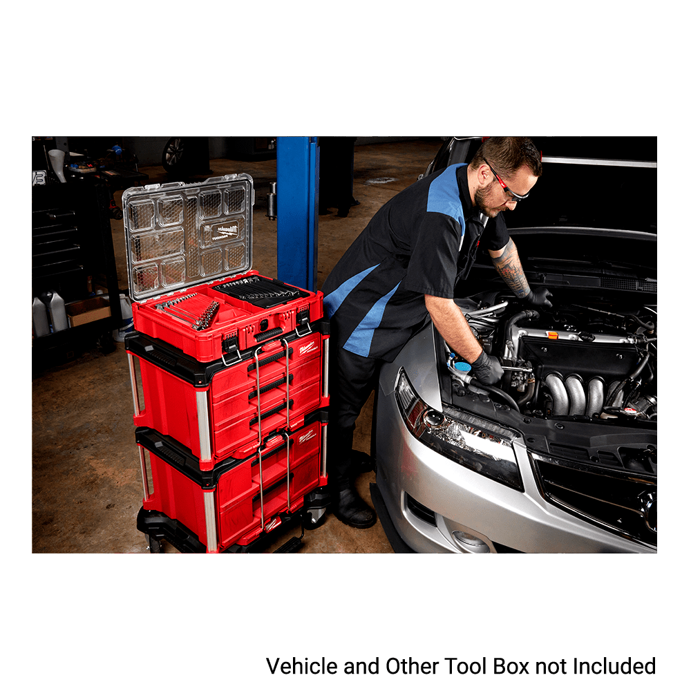 Milwaukee 48229485 30pce PACKOUT Combination Metric & SAE Wrench Set