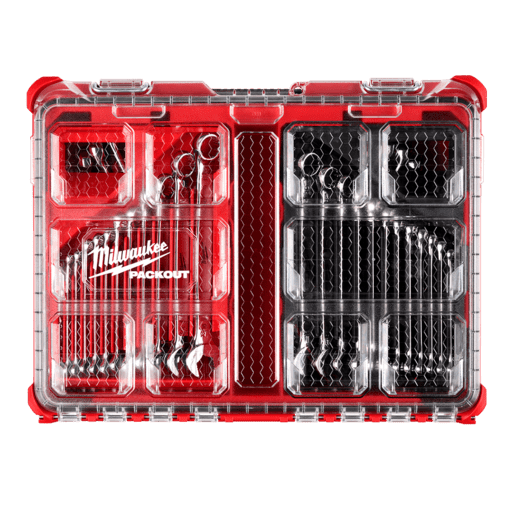 Milwaukee 48229485 30pce PACKOUT Combination Metric & SAE Wrench Set