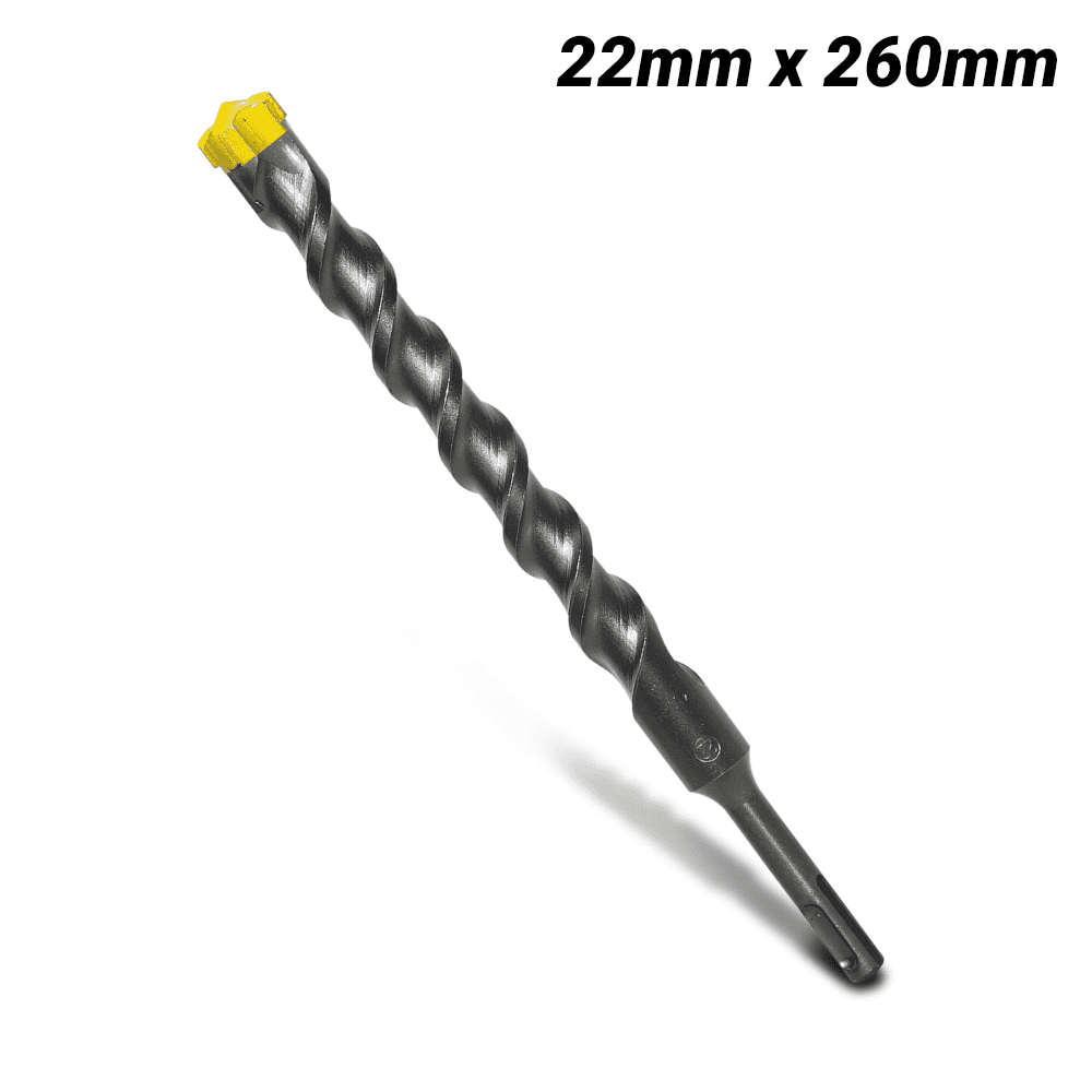 MAGNUS M222604 22mm x 260mm SDS Plus 4 Cutter Drill Bit