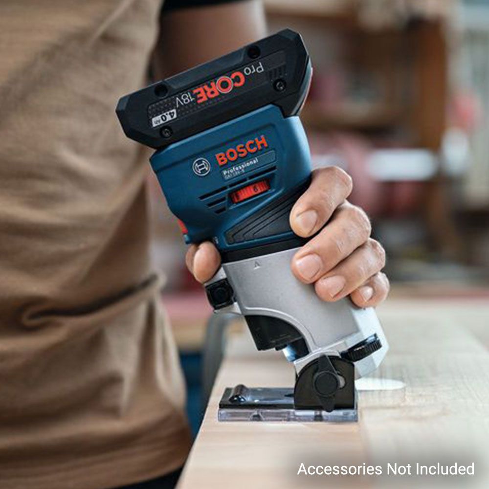 Bosch GKF 18V-8 (0.601.6C2.070) 18V Li-Ion Cordless Palm Router - Skin Only