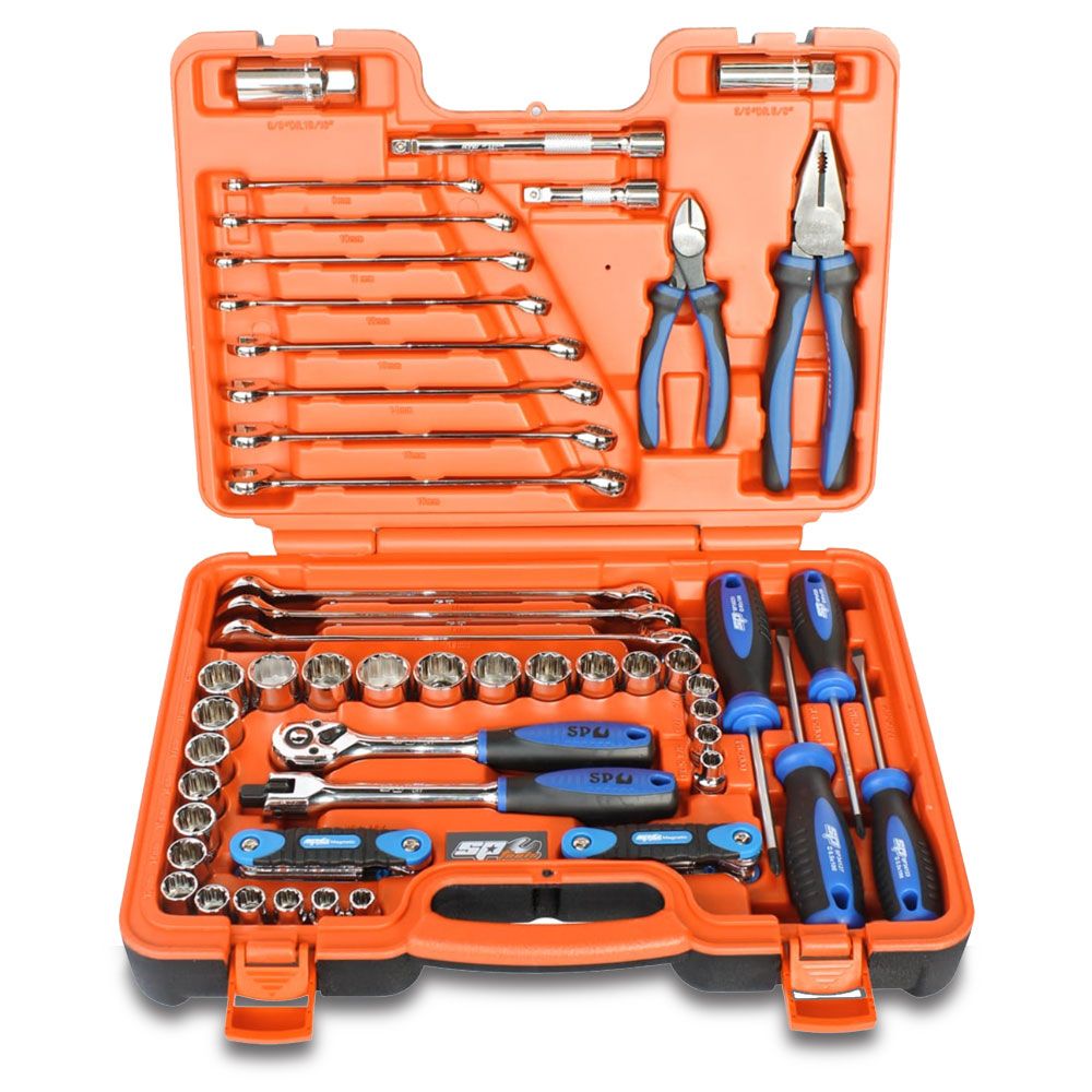 SP Tools SP51204 65pce 3/8" Drive Metric/SAE Tool Kit