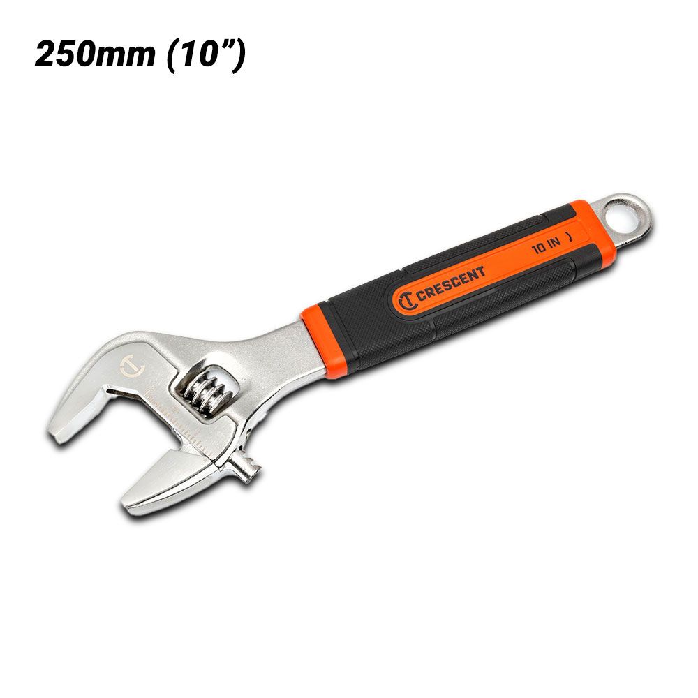 Crescent AC310CVS 10" Adjustable Wrench With Quick-Fit-Jaw