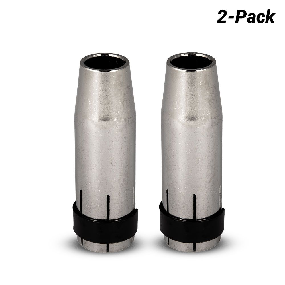 UNIMIG PGN24CON 2 Pack Torch Binzel Style Gas Conical Nozzle Suits SB24