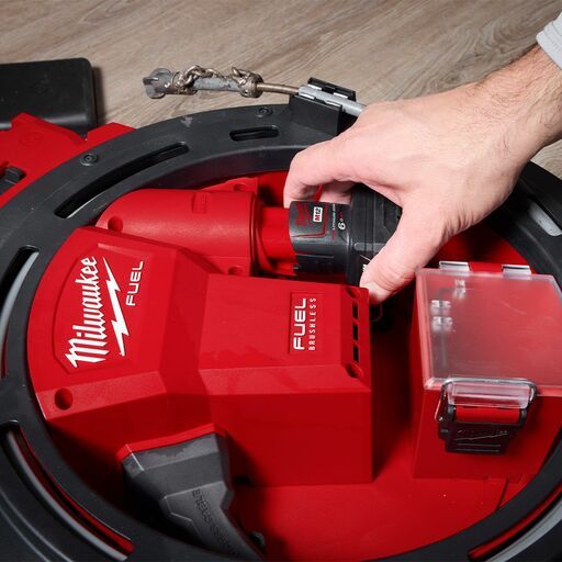 Milwaukee M12FFSM302 12V Li-ion FUEL™ High Speed Chain Snake Combo Kit