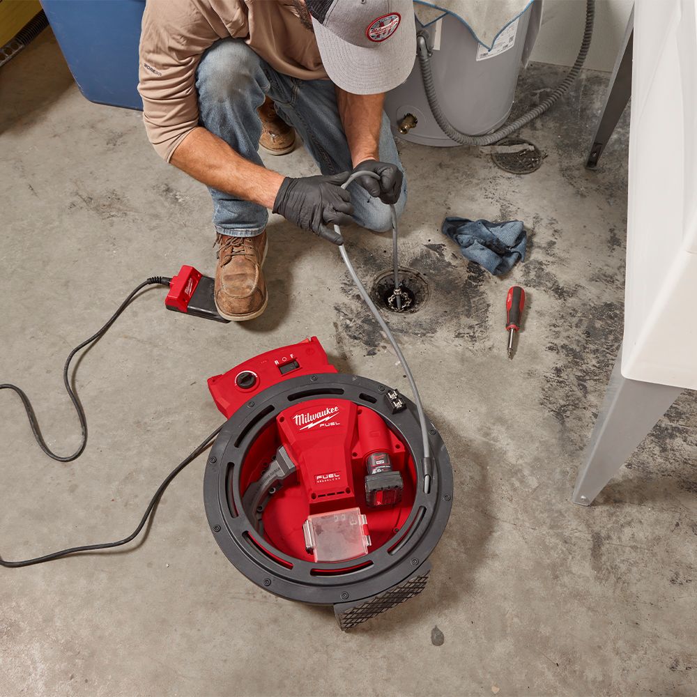 Milwaukee M12FFSM302 12V Li-ion FUEL™ High Speed Chain Snake Combo Kit