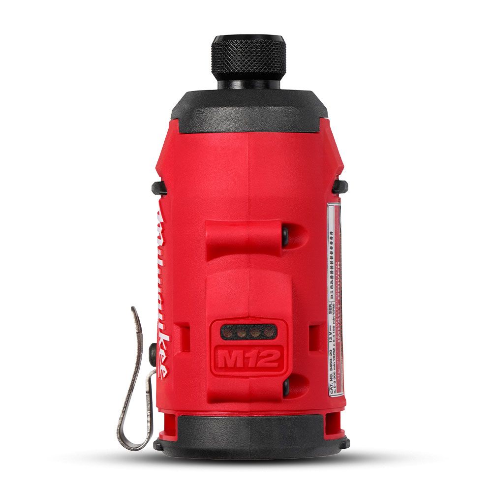 Milwaukee M12BLIDRC0 12V Li-ion Cordless Brushless Sub-Compact 1/4" Hex ...