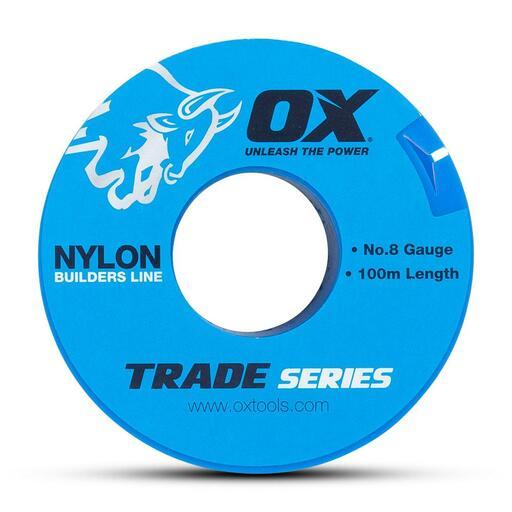 OX Tools OX-T102910 OX Trade 8# 100M Pink Builders Line