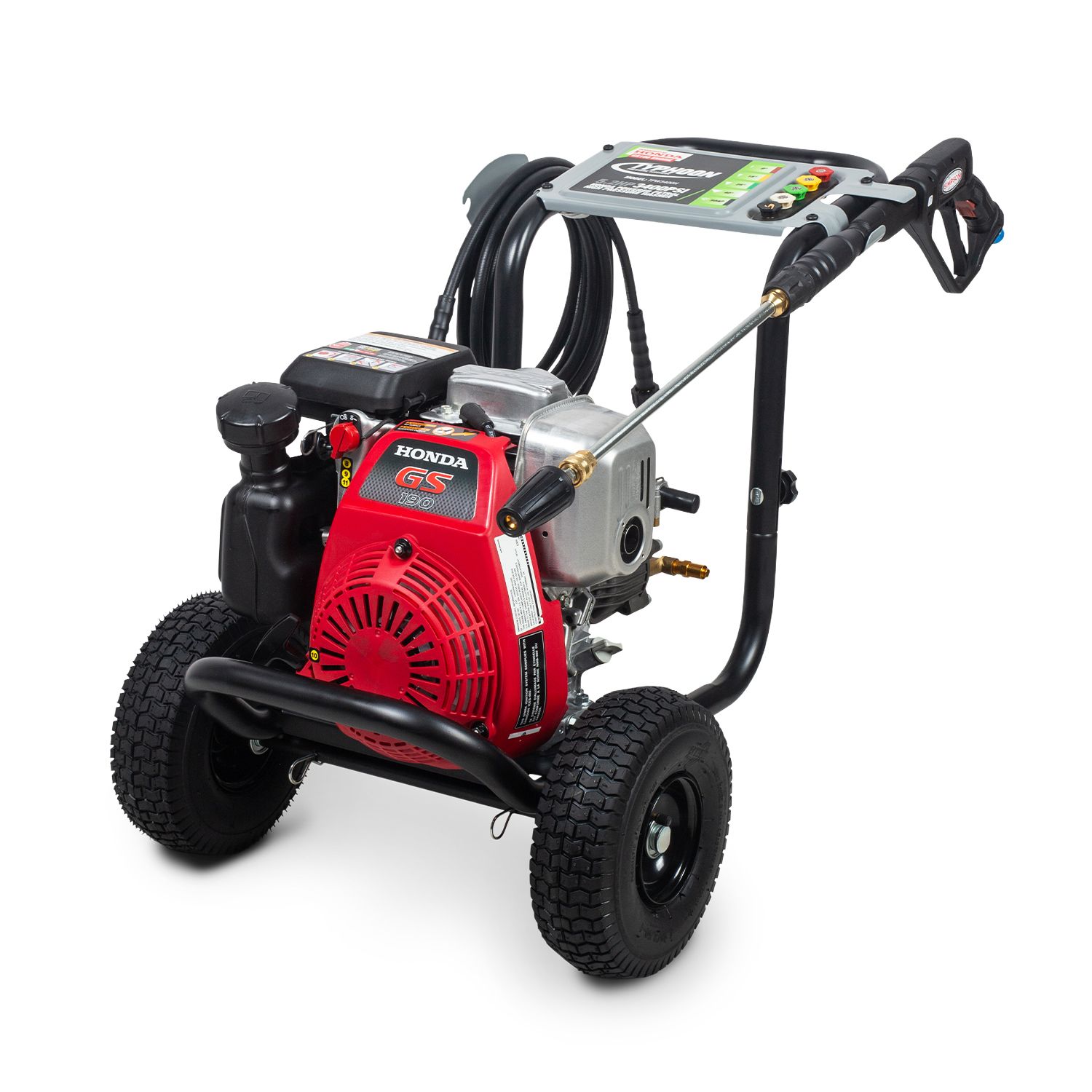 Typhoon TPW3400H 5.2HP 3400Psi Honda Powered Petrol High Pressure Washer