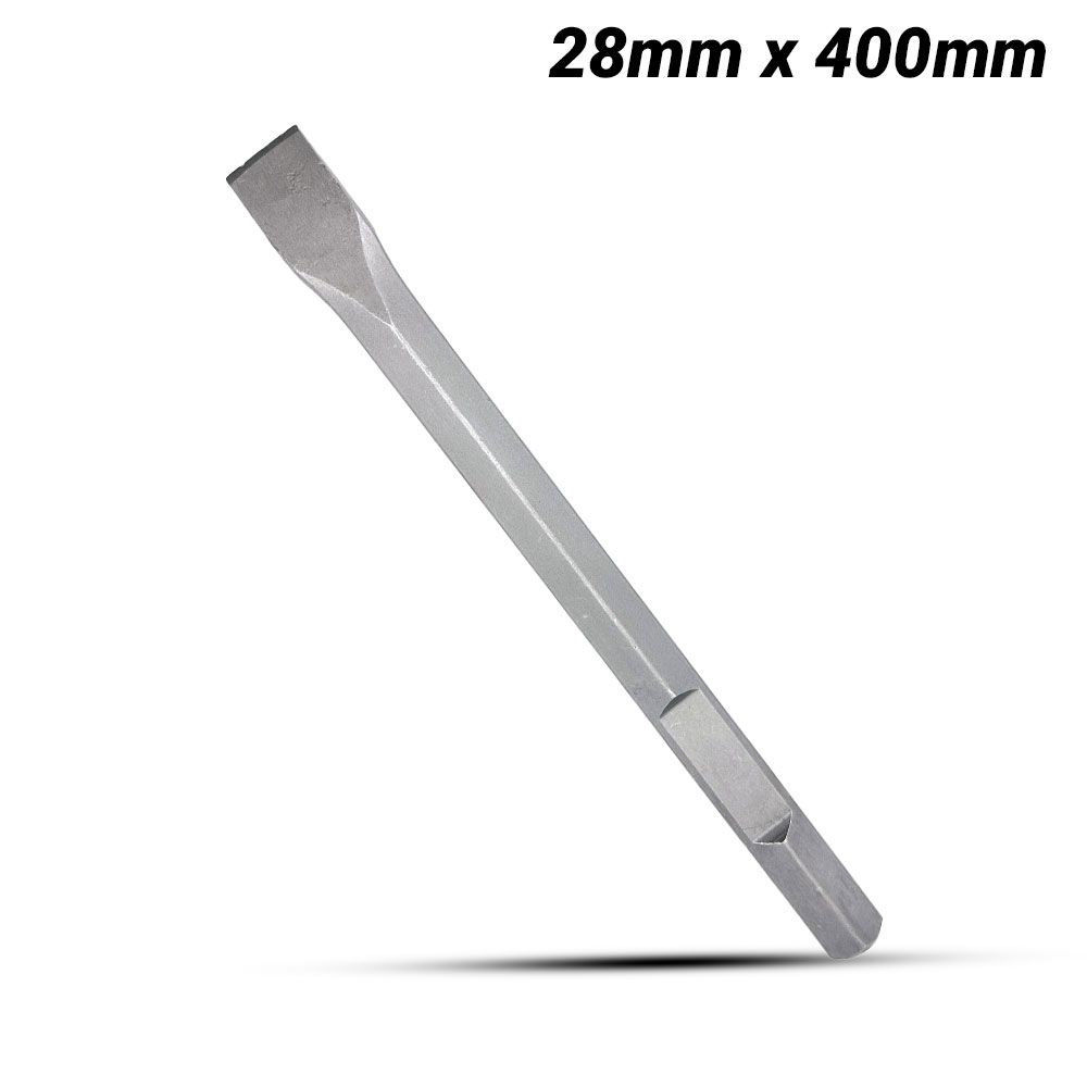 Xtorque X28HFC 28mm x 400mm Hex Shank Flat Chisel