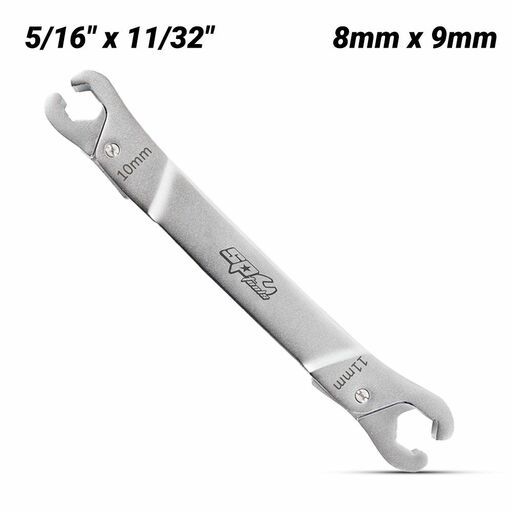 SP Tools SP16042 8mm x 9mm (5/16" x 11/32") Spanner Flare Nut Ratcheting