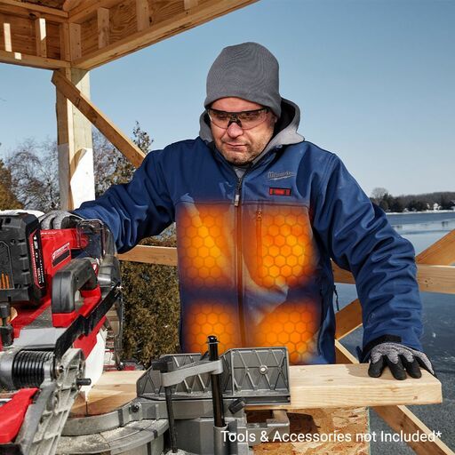 Milwaukee M12THJ2BLU0 12V Li-ion Cordless TOUGHSHELL™ Blue Heated ...