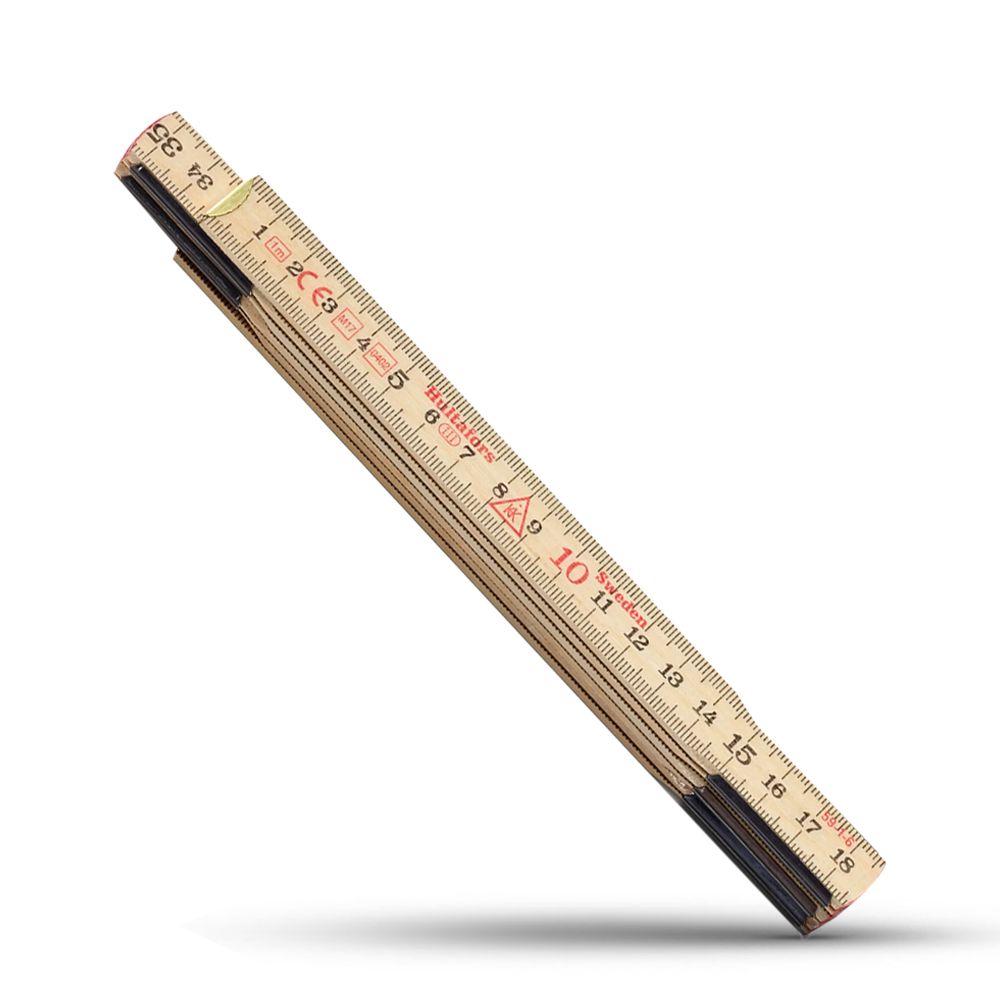 Hultafors 100204 1m Wooden Folding Rule