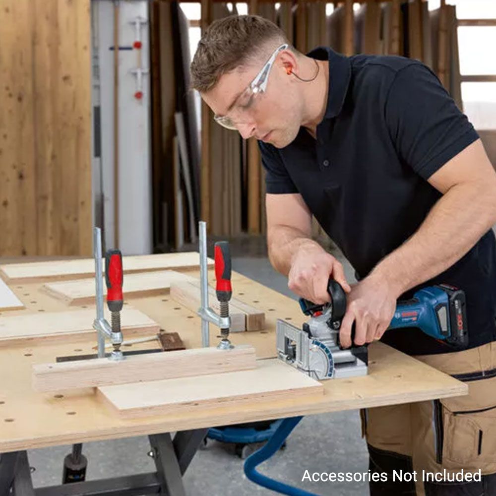 Bosch GFF 18V-22 (0.601.620.100) 18V Li-ion Cordless Brushless Biscuit ...