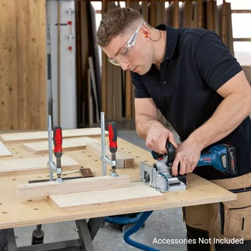 Bosch GFF 18V-22 (0.601.620.100) 18V Li-ion Cordless Brushless Biscuit ...