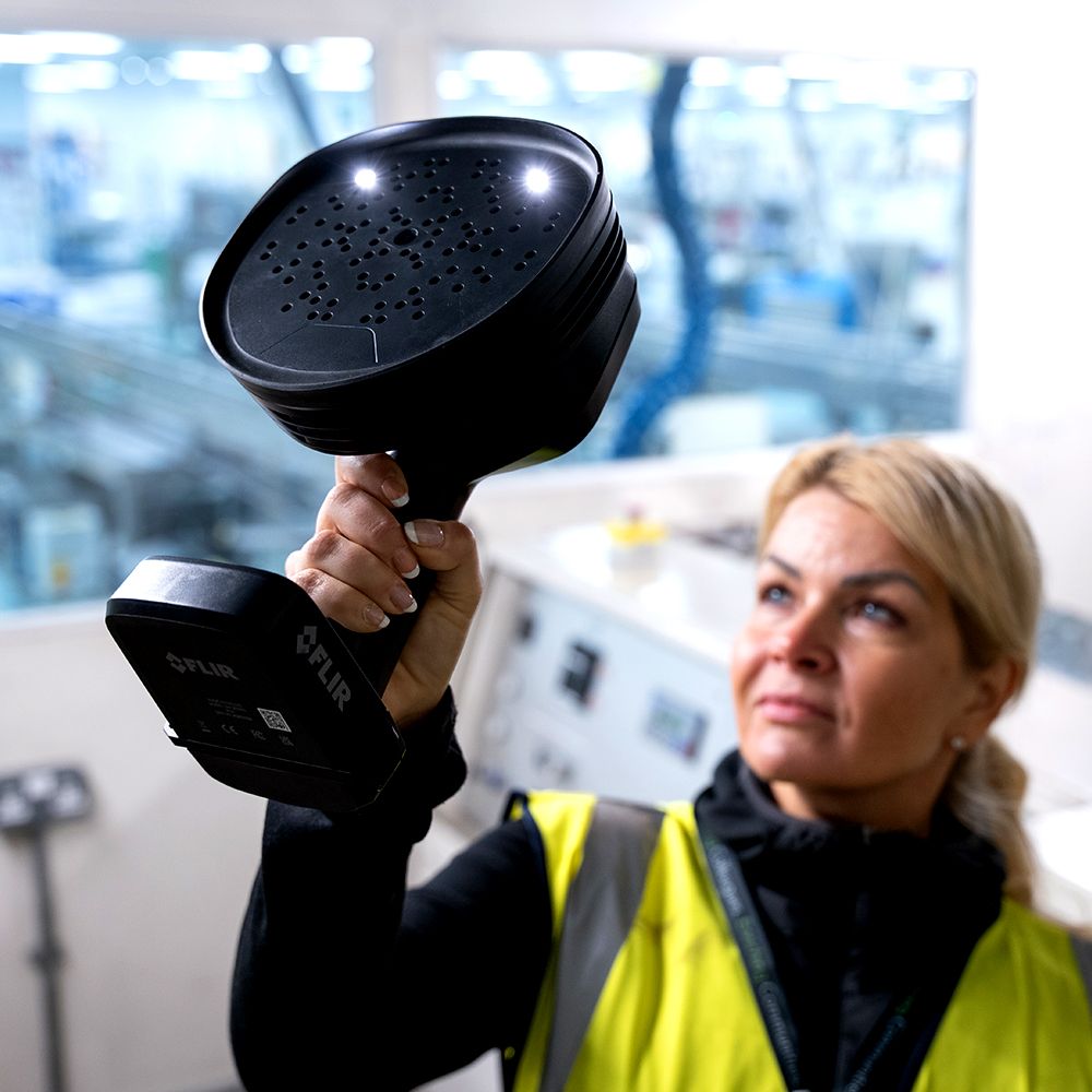 FLIR FLIR Si1-LD Industrial Acoustic Imaging Camera for Compressed Air ...