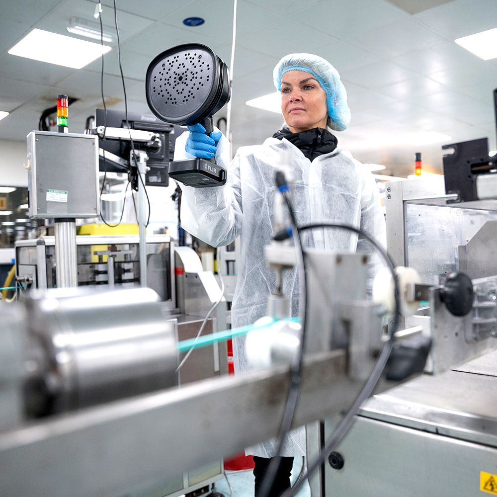 FLIR FLIR Si1-LD Industrial Acoustic Imaging Camera for Compressed Air ...