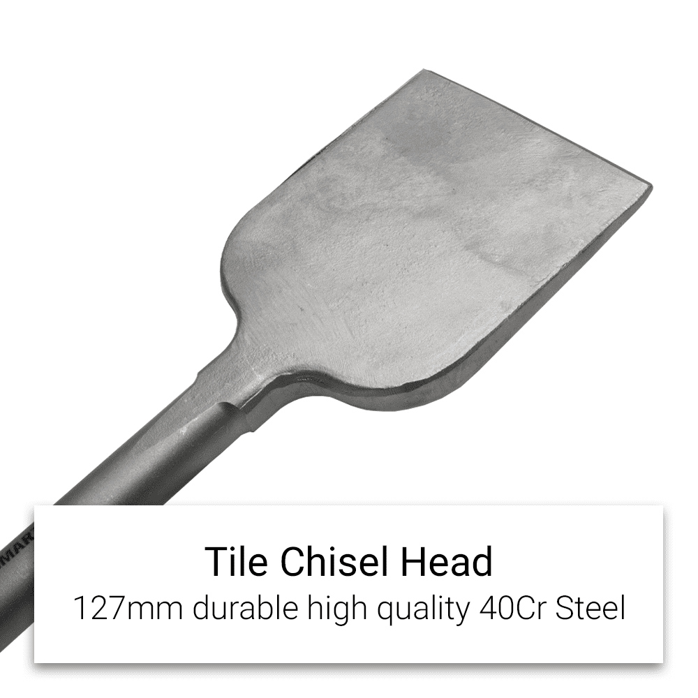 Techsmart T127TC 127mm x 30mm Tile Chisel With Shank