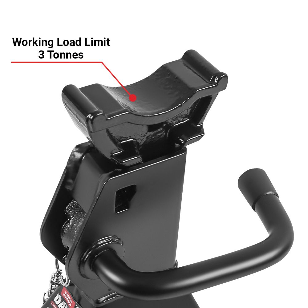 Daytona DQS3000 3 Tonne Quick Start Jack Stand Single