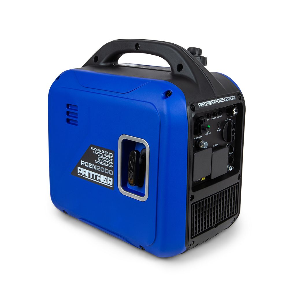 Panther PGEN2000 2.5kVA 2000W Ultra Quiet Compact Inverter Generator