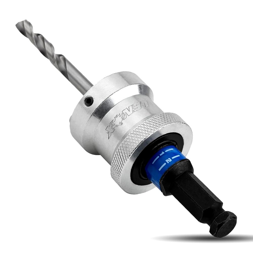 Lenox LXAH9912PBM 1/2" 2L SNAP-BACK Quick Change Hole Saw Arbor to Suit ...