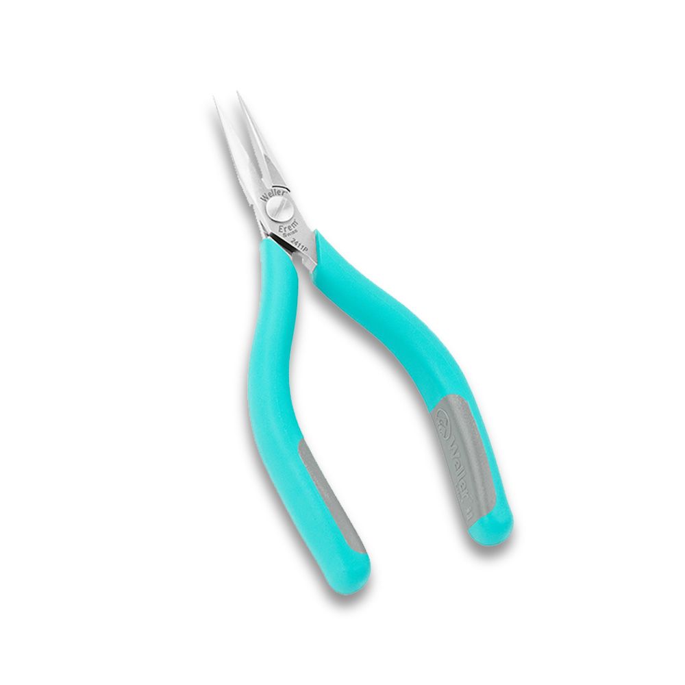 Weller 2411P 6" Smooth Rounded Jaw Needle Nose Pliers